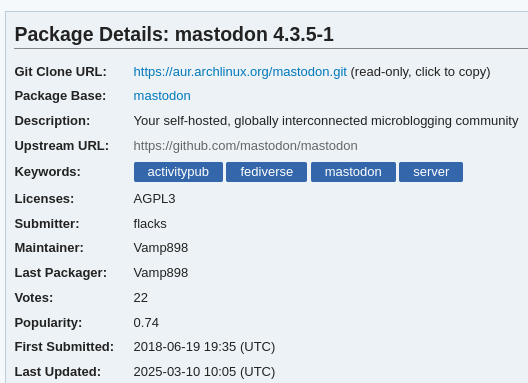 Mastodon Engineering: "We just released Mastodon 4.3.5 and 4.2.18. They …" - Mastodon